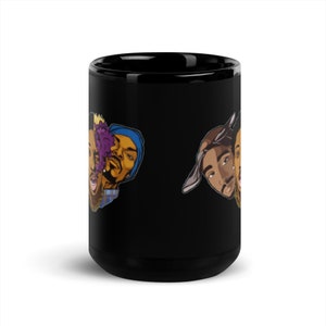 Tupac 2pac, Wiz Khalifa, Snoop Dogg Black Mug - Etsy
