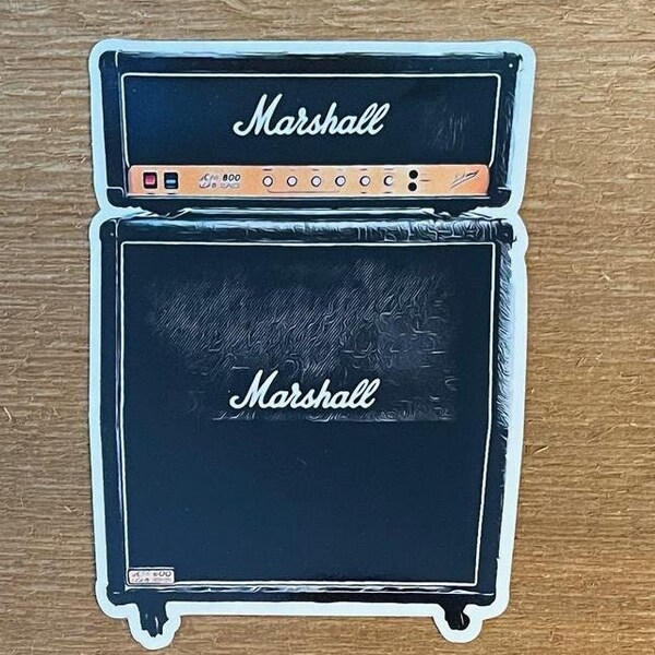 Marshall Sticker - Etsy