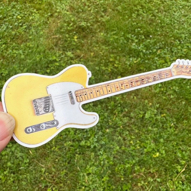 Fender Guitar Decal - Etsy