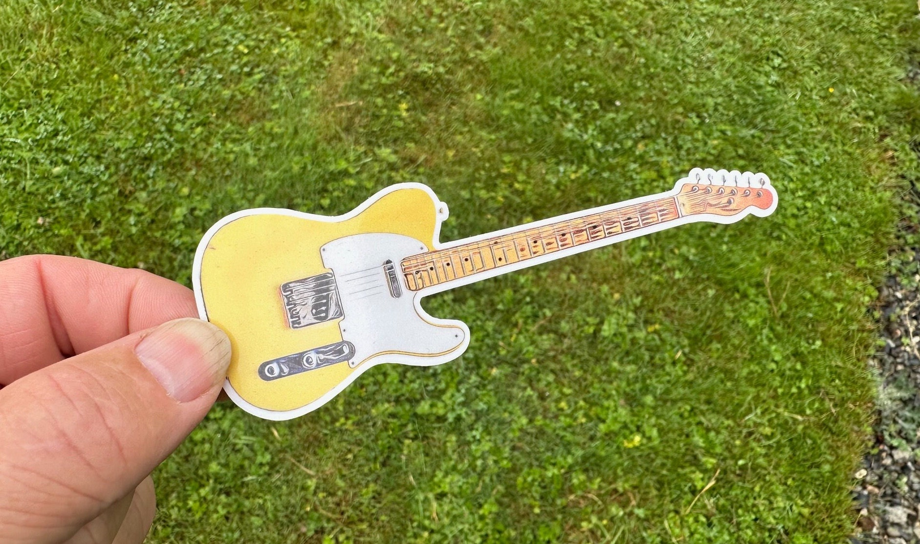 Fender Telecaster Electric Guitar Decal, Sticker, Gift - Etsy