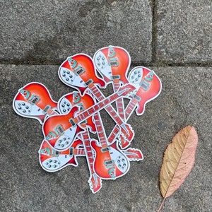 Rickenbacker Guitar Decal Sticker - Etsy