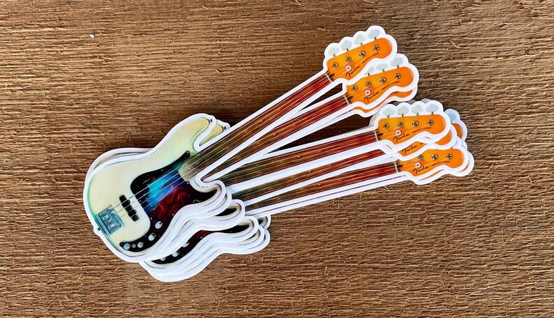 Fender Bass Decal, Sticker - Etsy