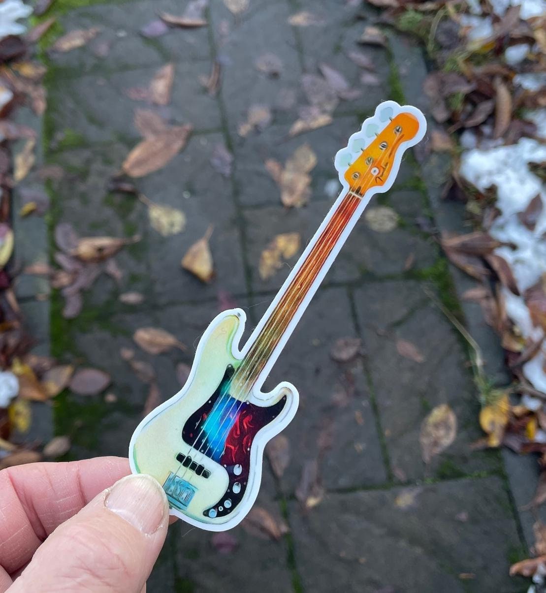 Fender Bass Decal, Sticker - Etsy