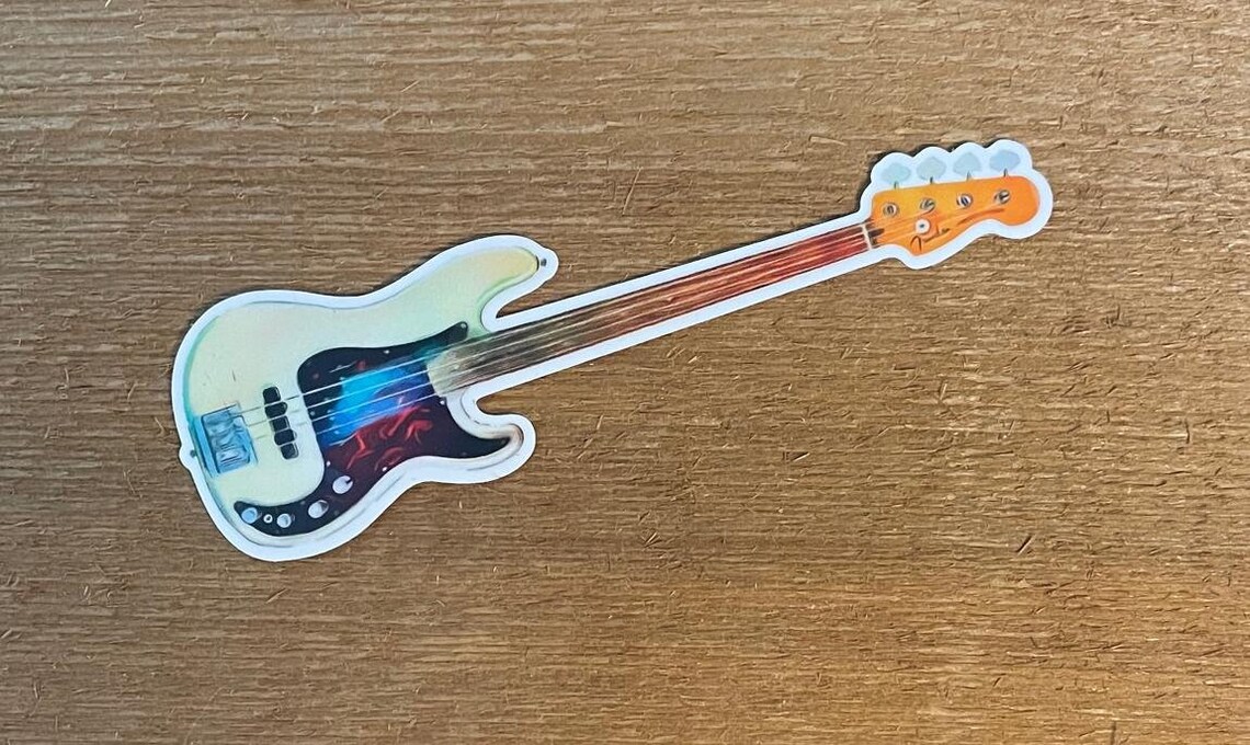 Fender Bass Decal, Sticker - Etsy