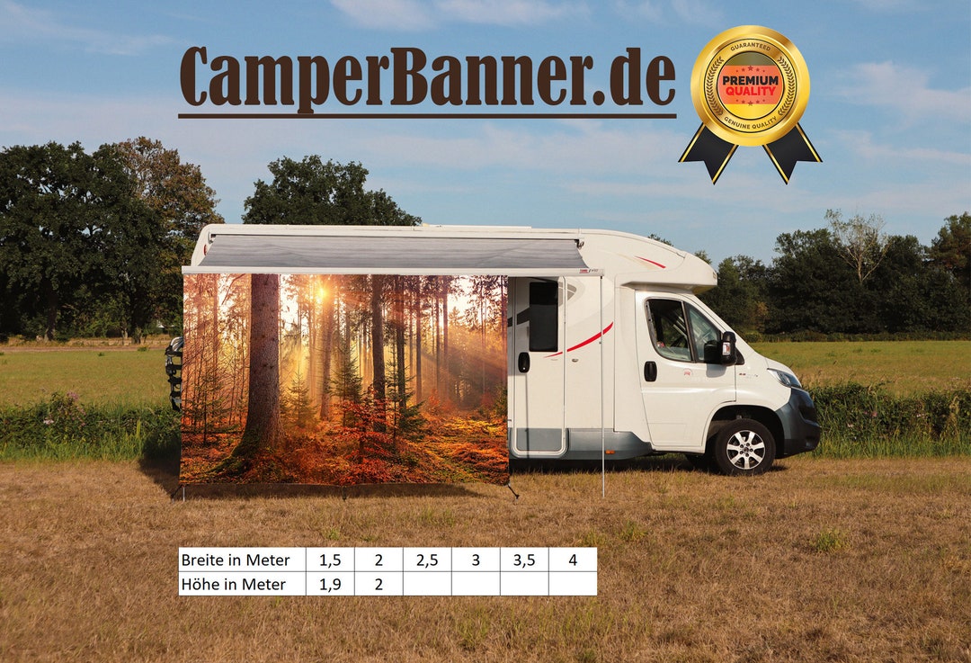 Mobile Home Banner Mobile Home Caravan Camping Privacy Protection Sun ...