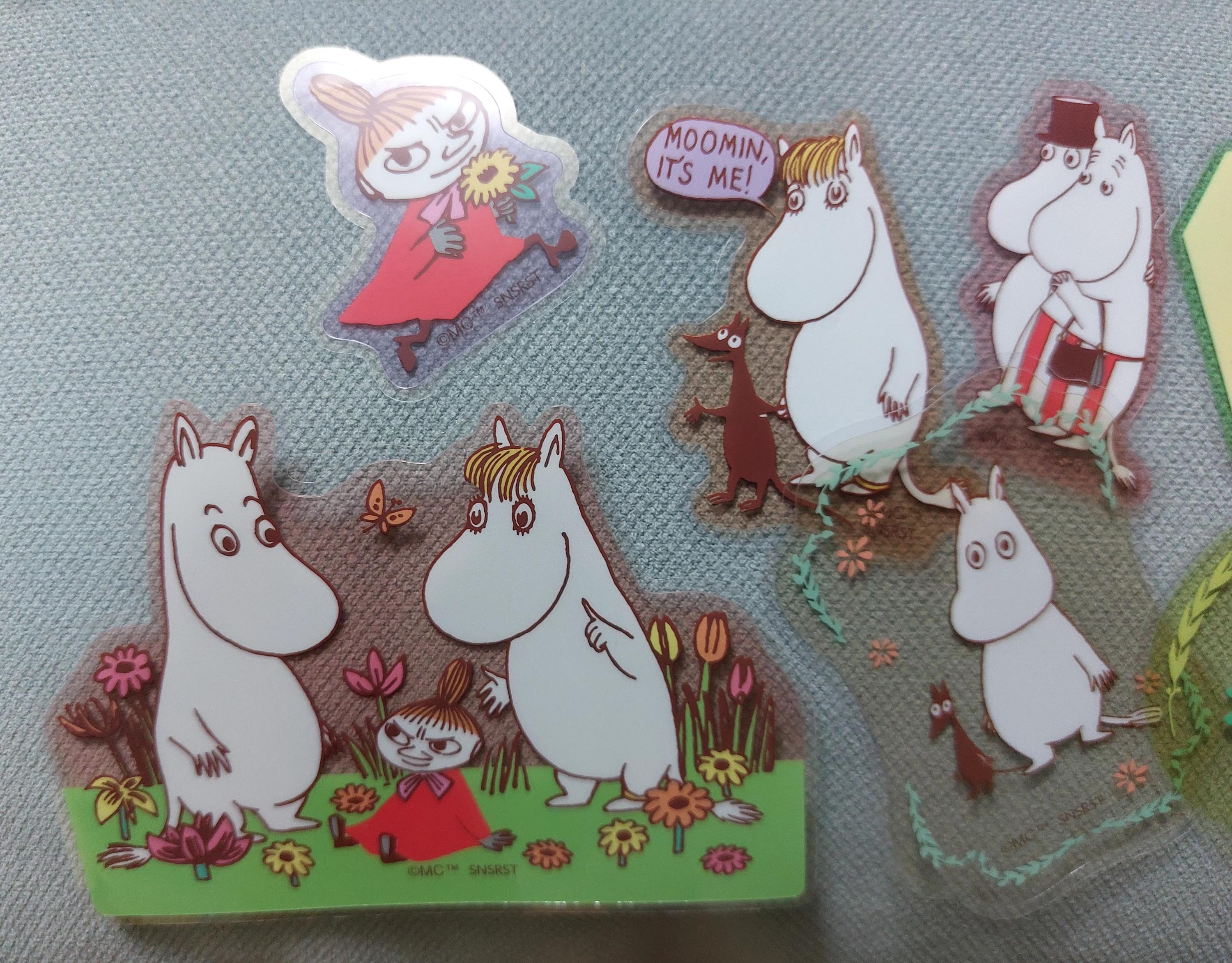 Moomin Little My Plastic DIY Luggage Sticker Set - Etsy