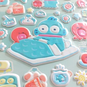 Hangyodon Marshmallow Sleeping Design 2 Pcs Stickers - Etsy