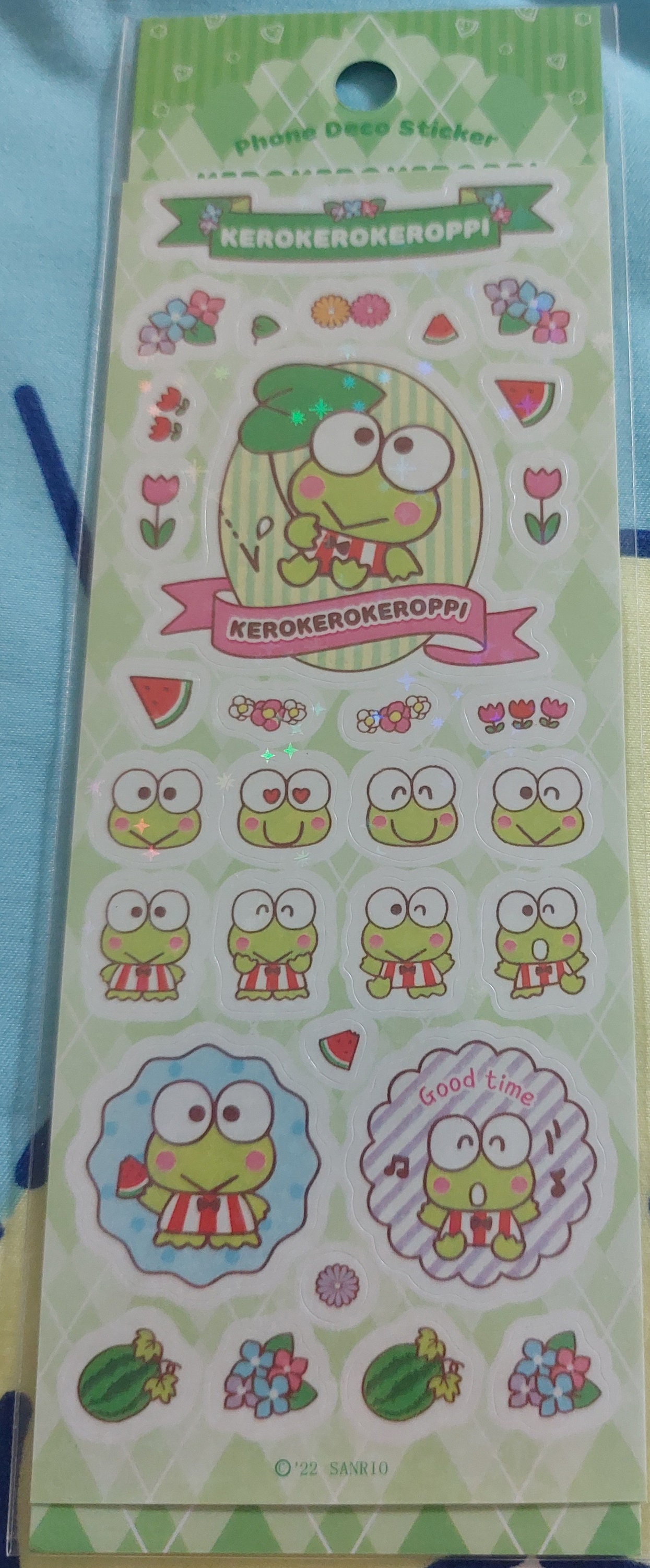 Pochacco Kuromi Keroppi Hello Kitty Melody Shine Stickers - Etsy