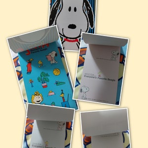 Snoopy & Woodstock Memo Sheets Pad With Stickers - Etsy
