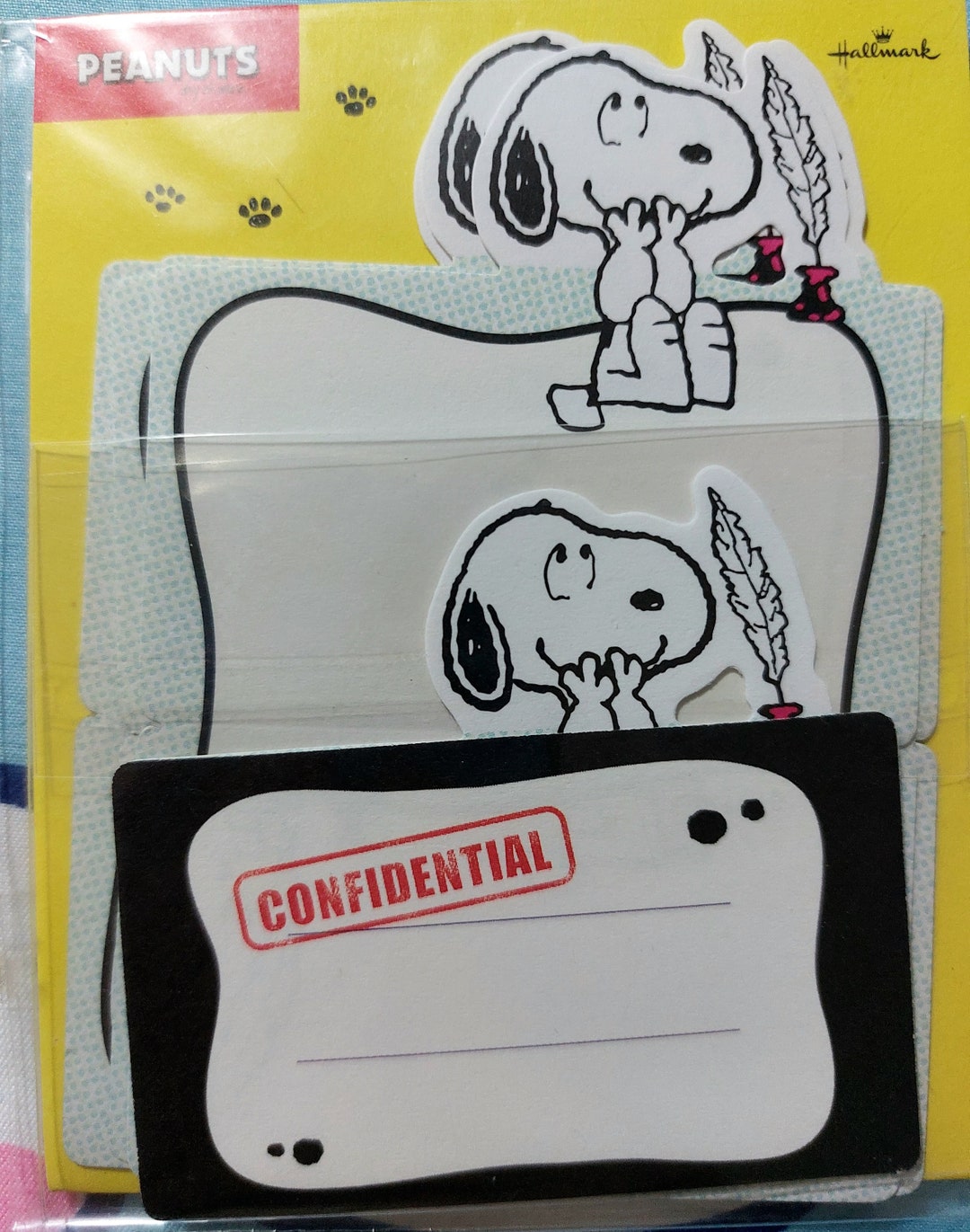 Snoopy Message Mini Letter Set Writing Pattern - Etsy