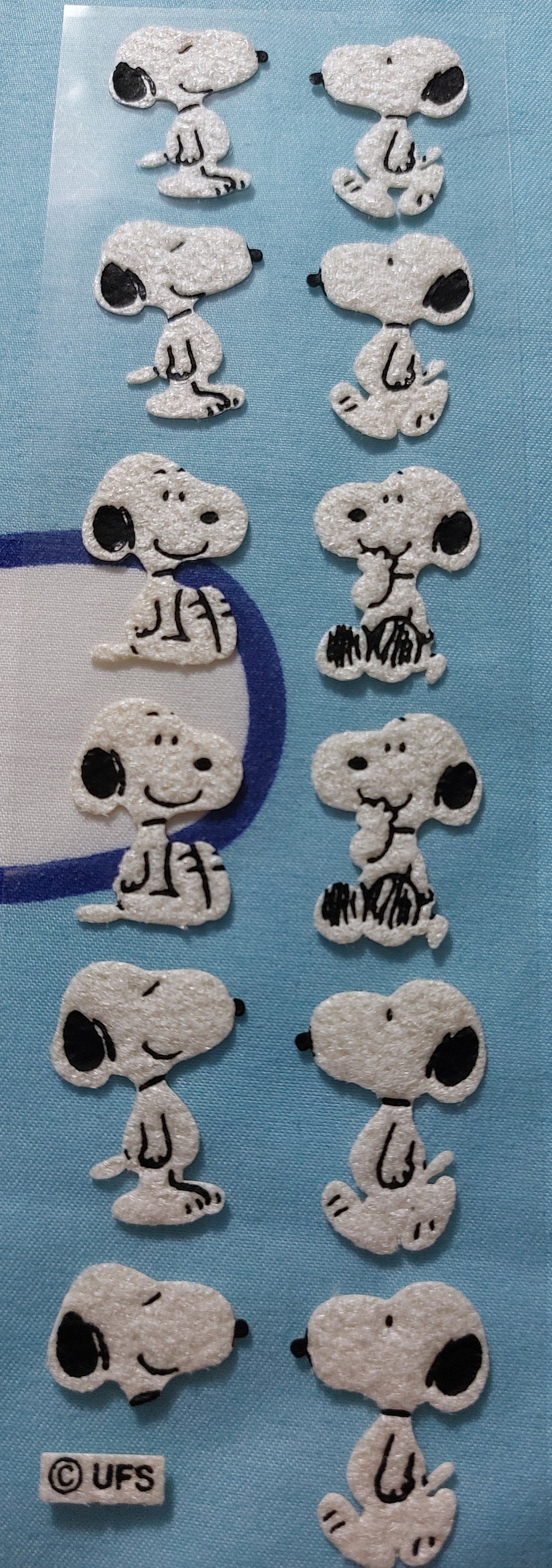 SNOOPY Plastic Stickers Cafe Star Music Cook - Etsy