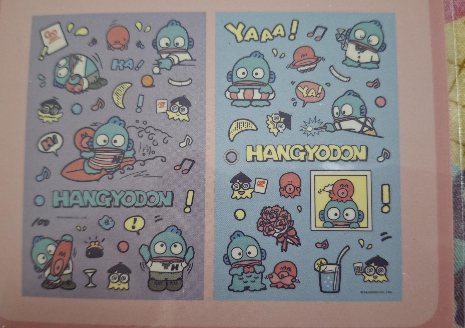 HANGYODON Laser Stickers 1 Pad 2 Pcs - Sport Pattern - Etsy