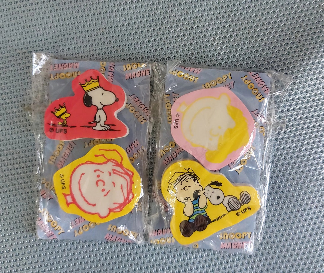 Snoopy & Linus Magnet - Etsy