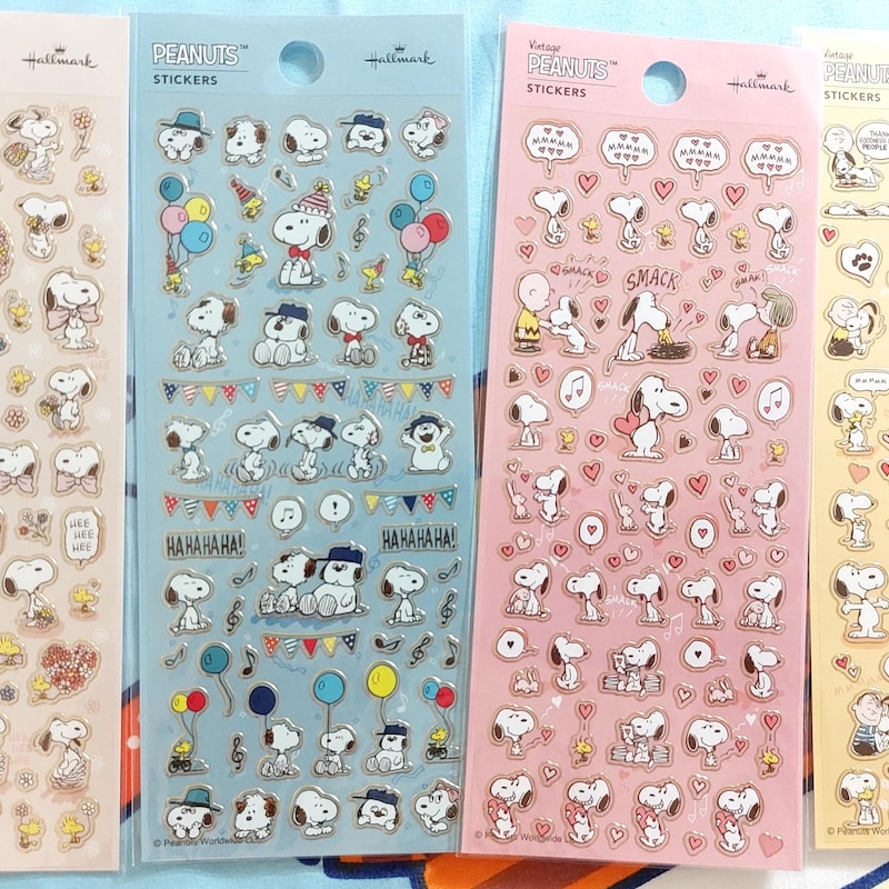Stickers de snoopy - Etsy México