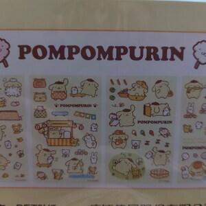 Cartoon Pochacco Cinnamoroll Purin Melody PET Stickers - Etsy