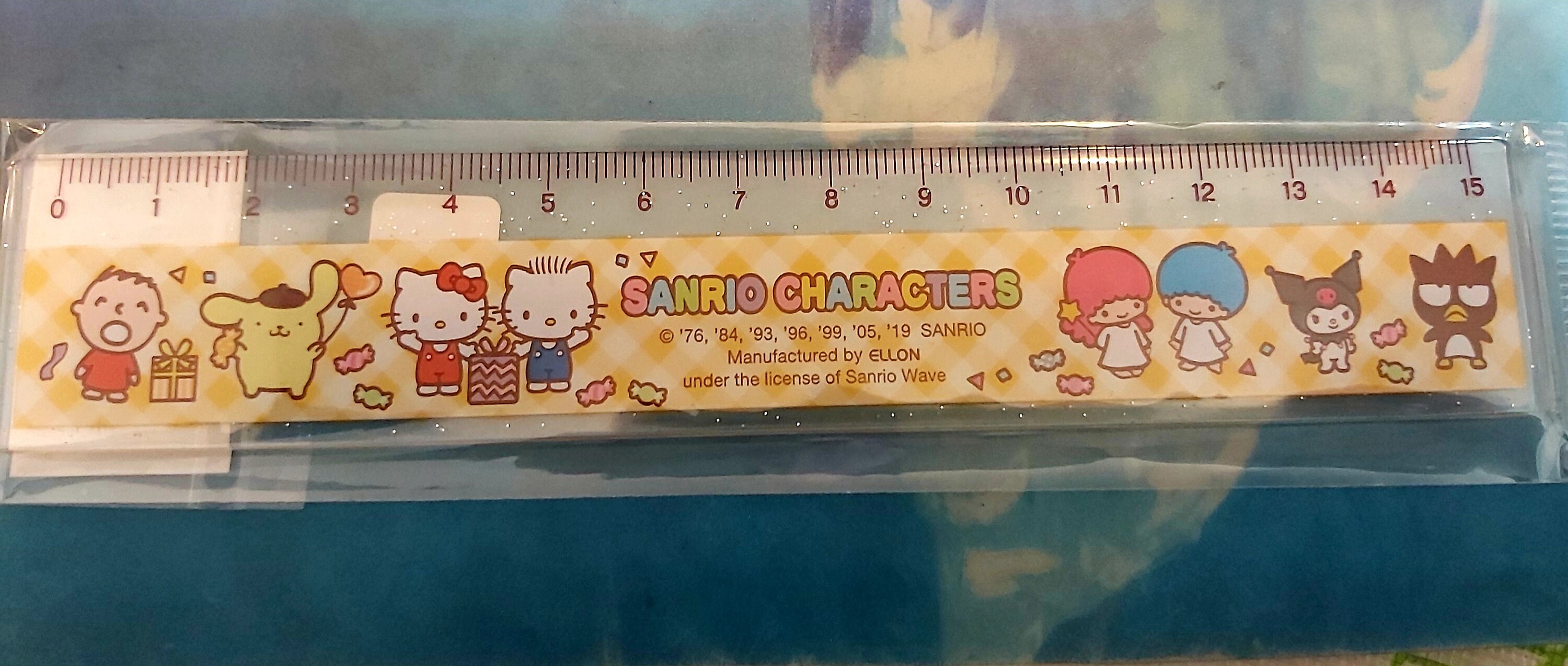 Regla de 15 cm de Hello Kitty Kuromi BadTz Little Twin Stars - Etsy España