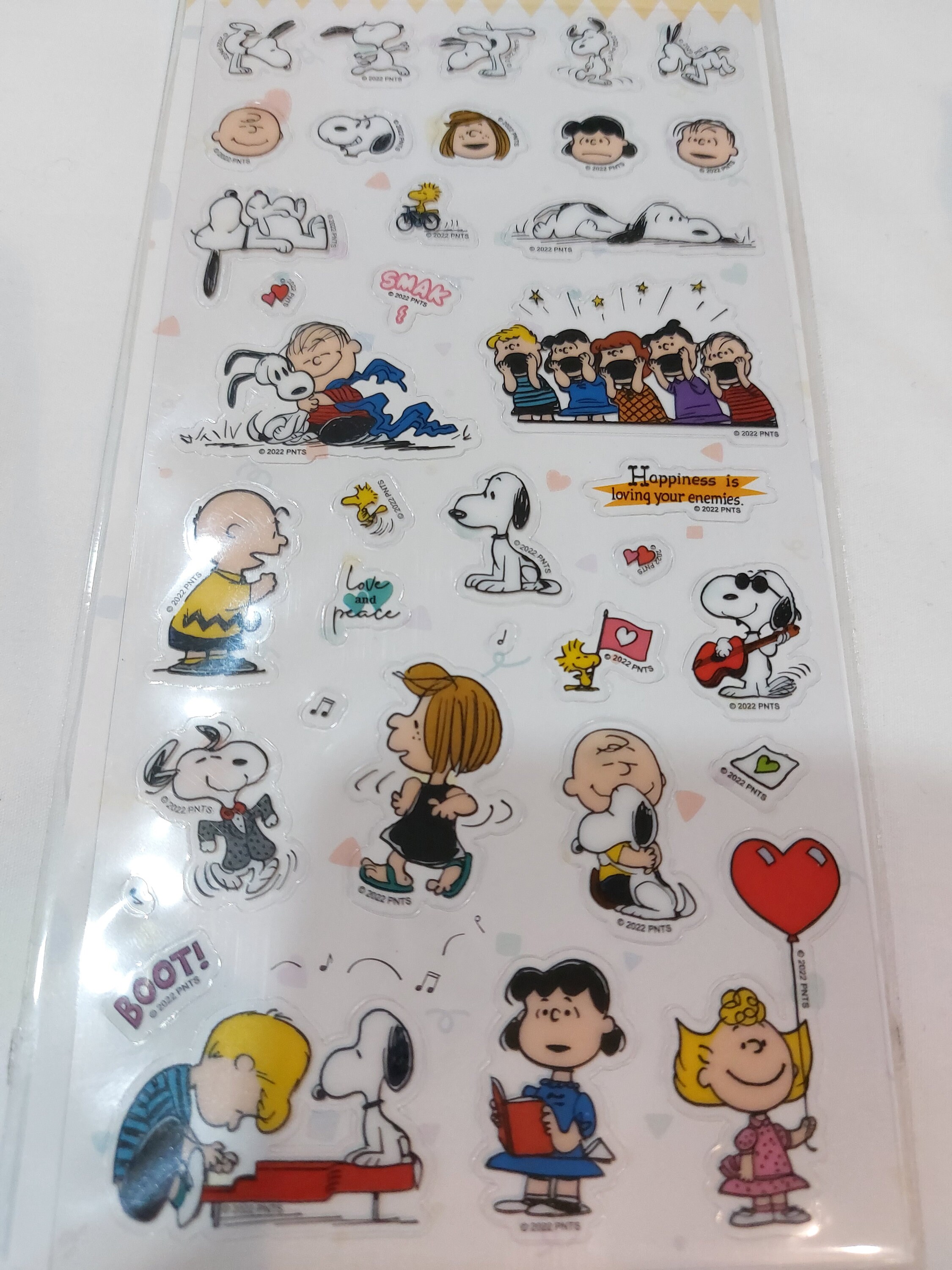 Snoopy & His Friends Decoration Diary Stickers - Etsy