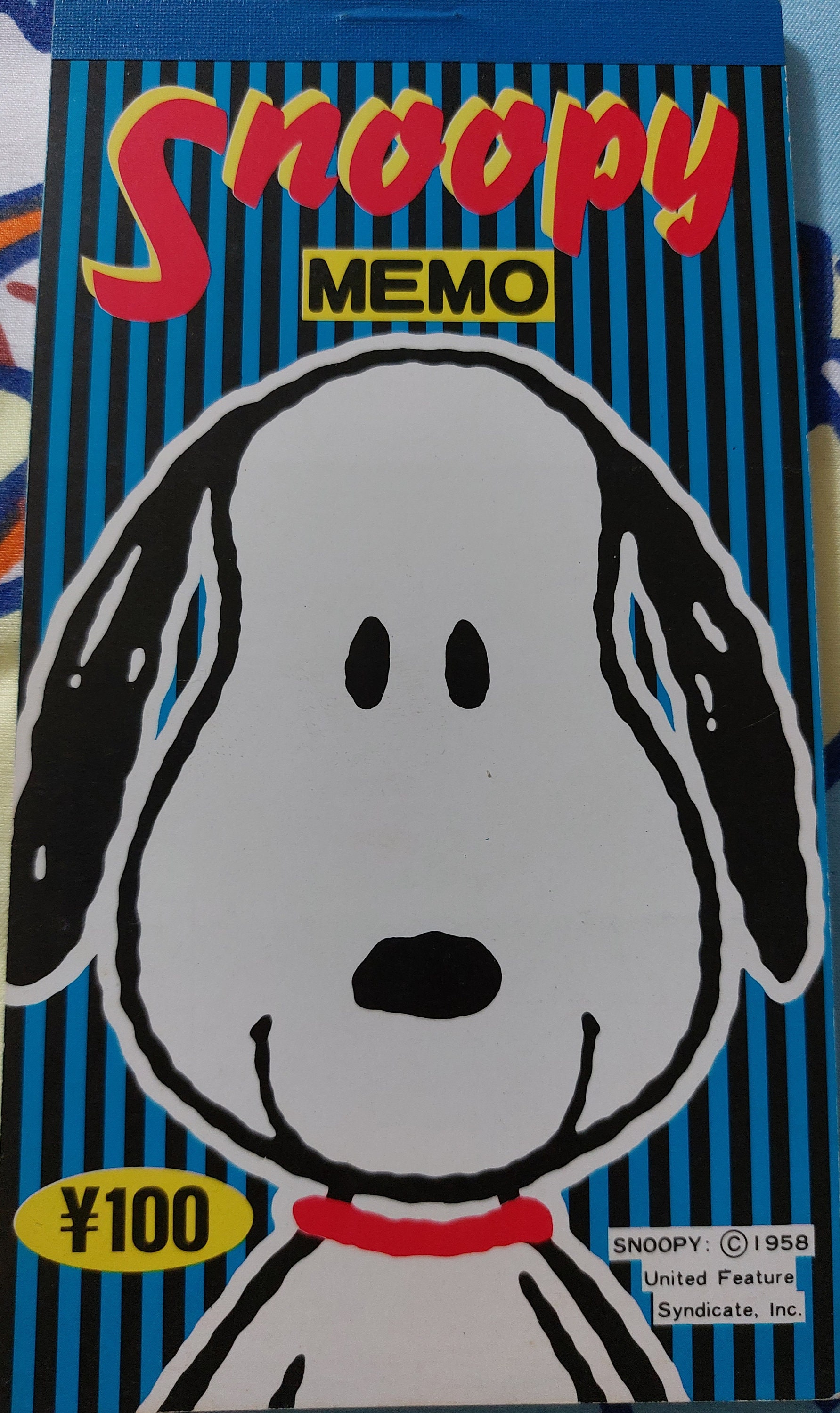 Snoopy & Woodstock Memo Sheets Pad With Stickers - Etsy