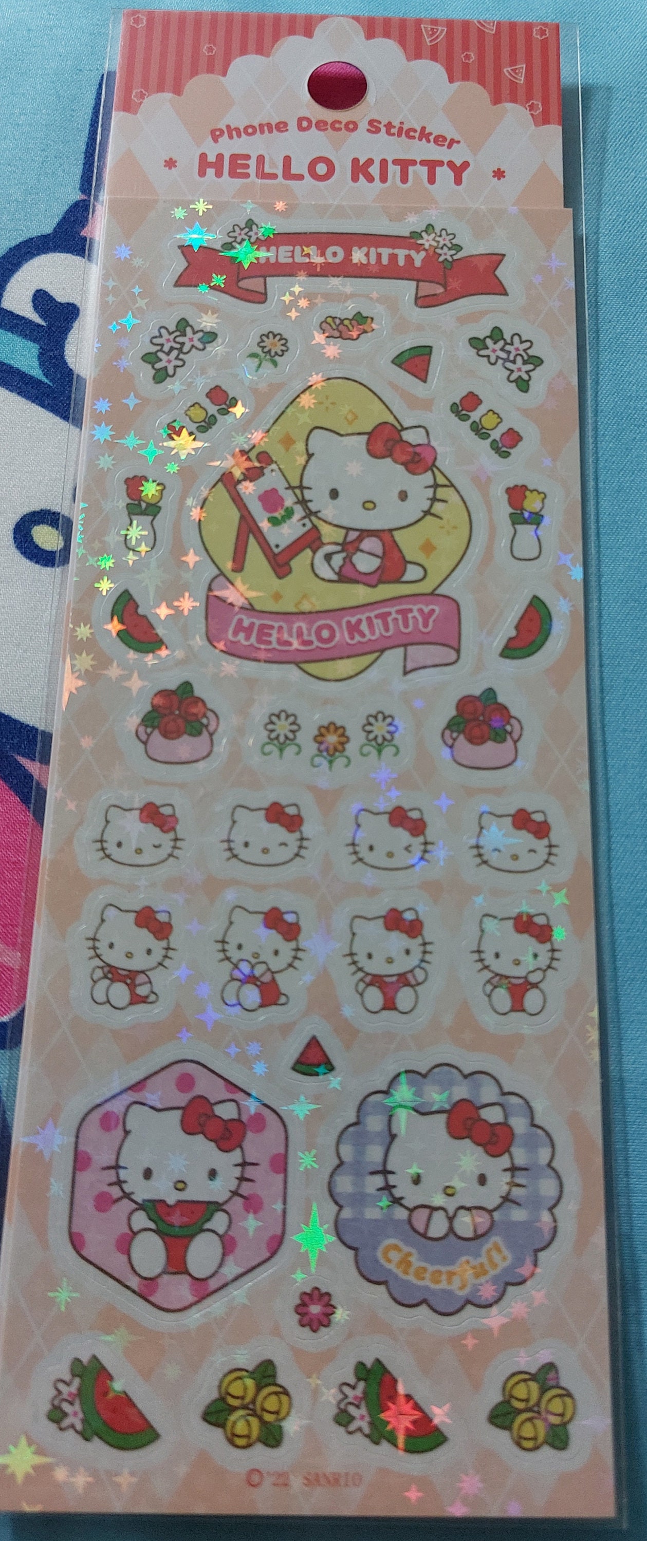 Pochacco Kuromi Keroppi Hello Kitty Melody Shine Stickers - Etsy