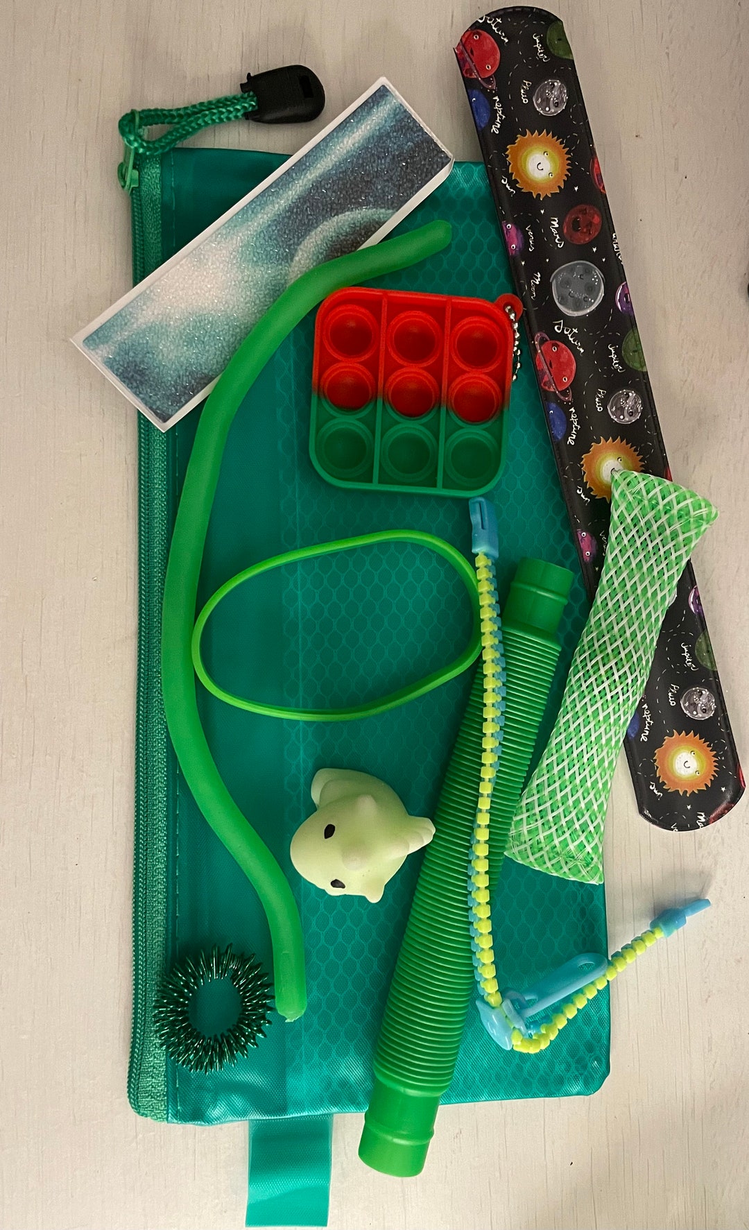Fidget Sensory Pencil Case Travel School Set ADHD Autism Set - Etsy