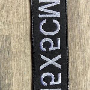 Embroidery Name Patches Various Sizes Premium Quality Sew on Patch - Etsy