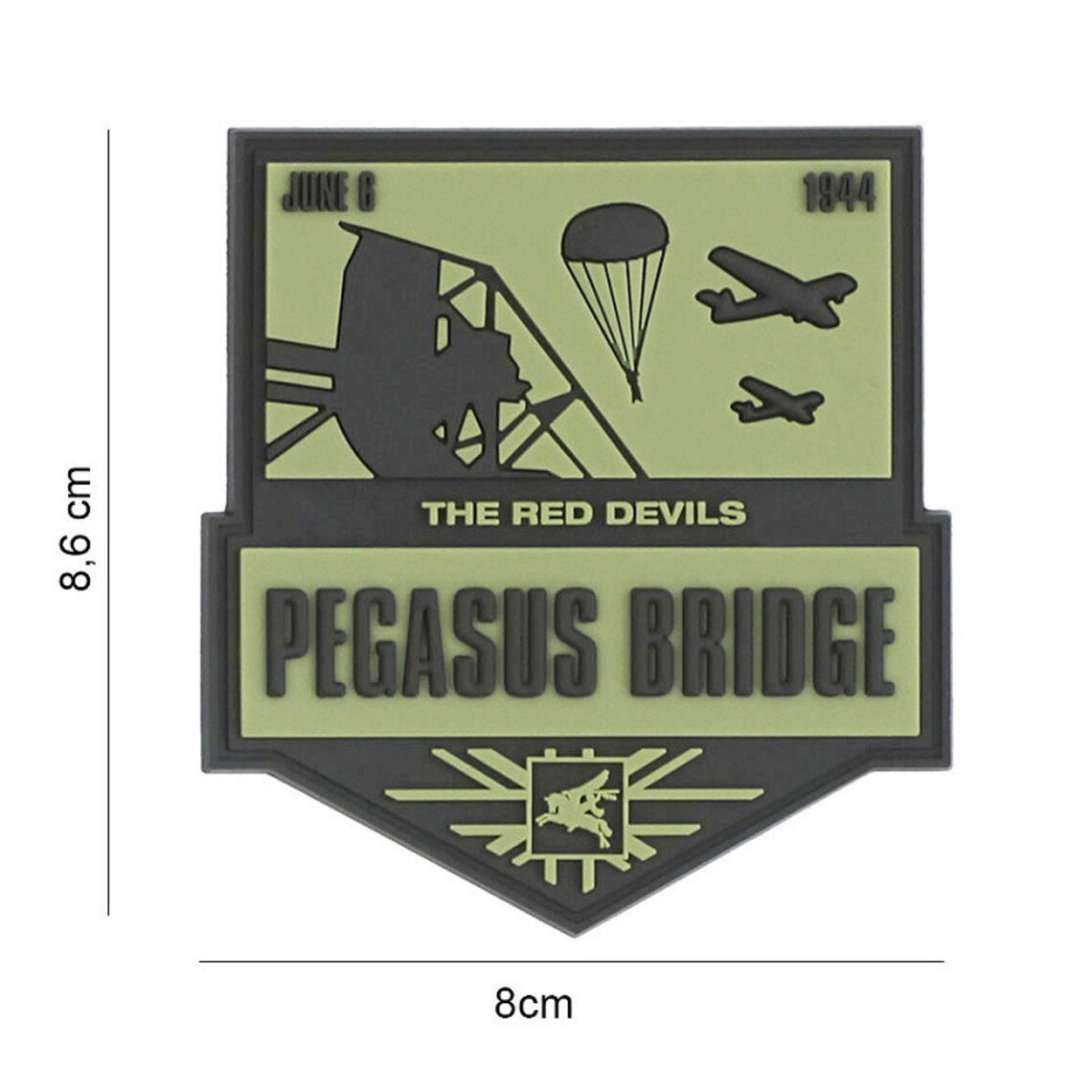 D-day Aviation RAF Army PVC Morale Patches Badges - Etsy