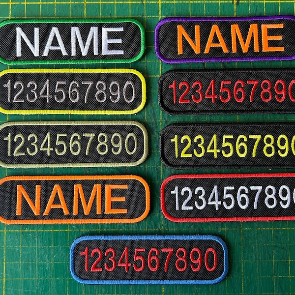 Mechanic Name Patch - Etsy Canada