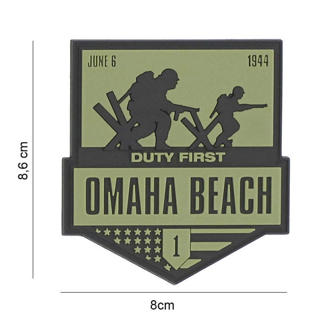 D-day Aviation RAF Army PVC Morale Patches Badges - Etsy