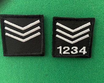 Police Sergeant Patch - Etsy