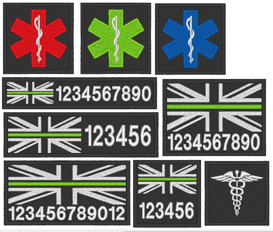 Custom Medic NHS DOCTOR Name Patch Personalised Hook Backed - Etsy UK