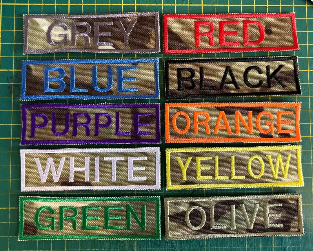 MTP Army Multicam Personalised Name Tape Badge Patch With Official ...
