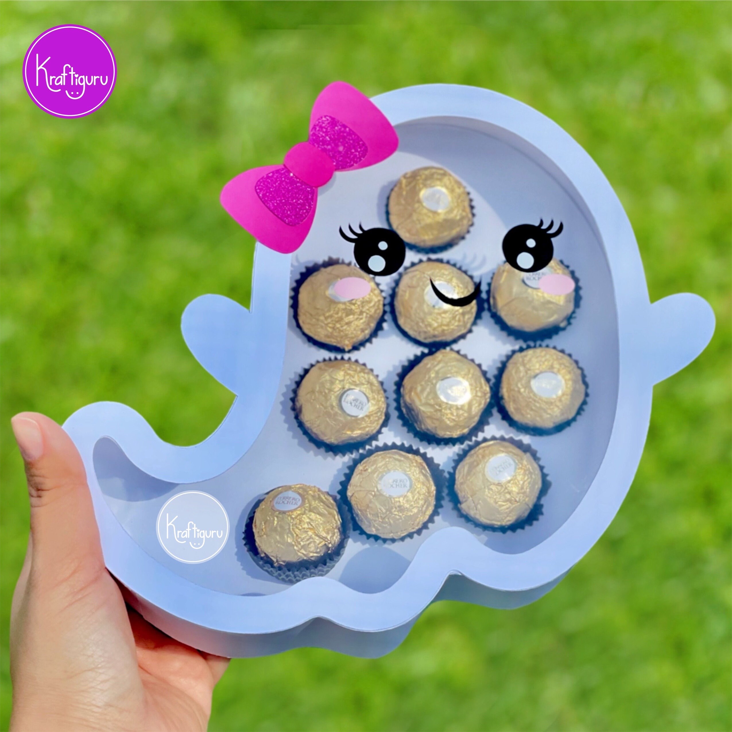 Ghost Box - Ghost Girl Chocolate Box - Etsy