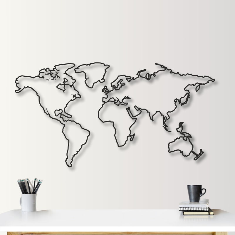 World Line Maps - Etsy UK