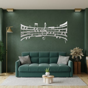 Metal Wall Art Musical Wall Art Music Sign Wall Decor Music - Etsy