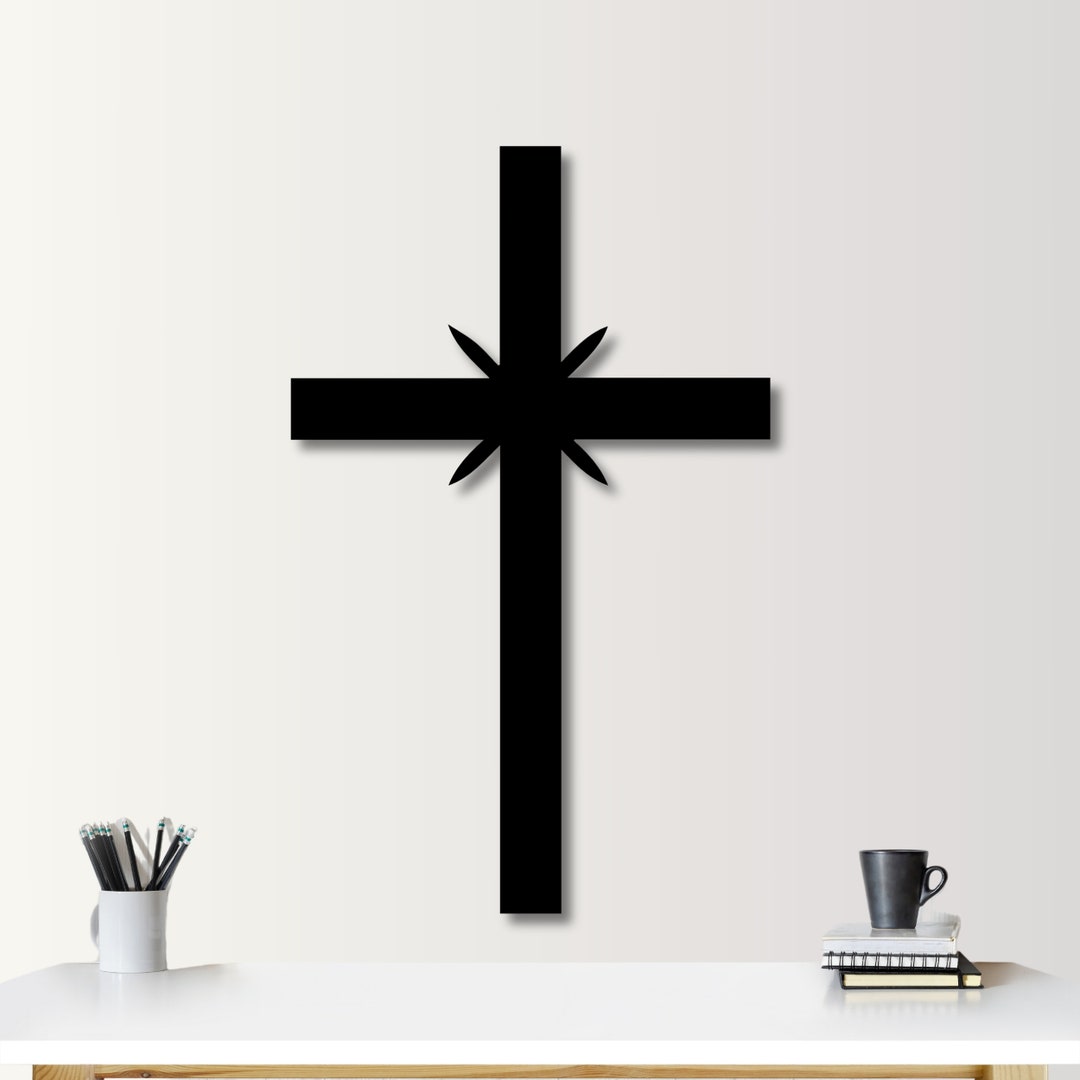 Metal Cross Wall Art: Religious Home Decor - Etsy