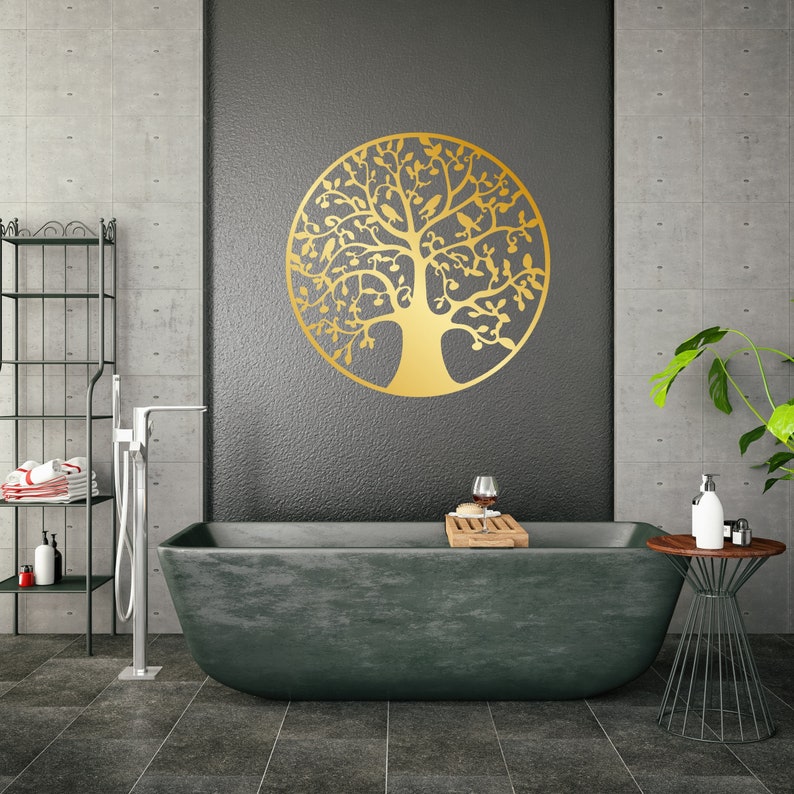 Family Tree Metal Wall Art Decor Custom Family Tree Metal - Etsy