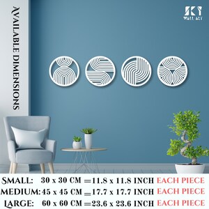 Bohemian Concentric Circle Metal Wall Art: Indoor Outdoor Sculpture - Etsy