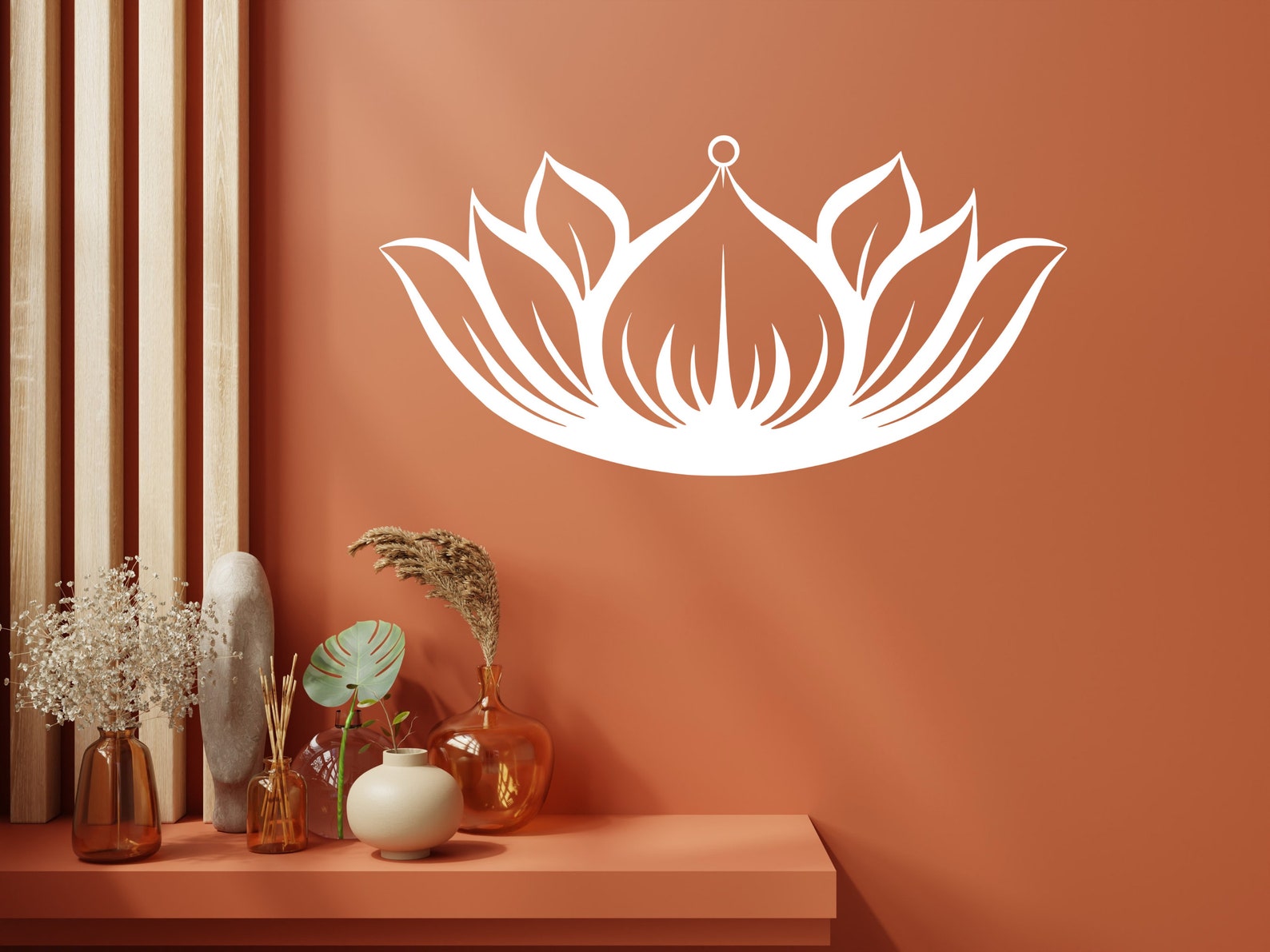 Metal Wall Decor, Lotus Flower Wall Art, Yoga Wall Decor, Lotus Sign ...