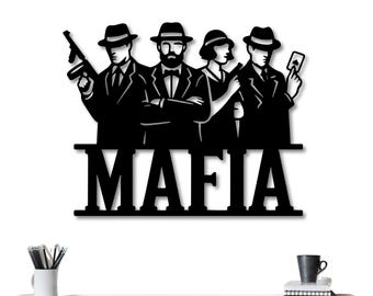 Ape MAFIA Design - T-shirt, Poster, Sticker, Wall Decor -INSTANT ...