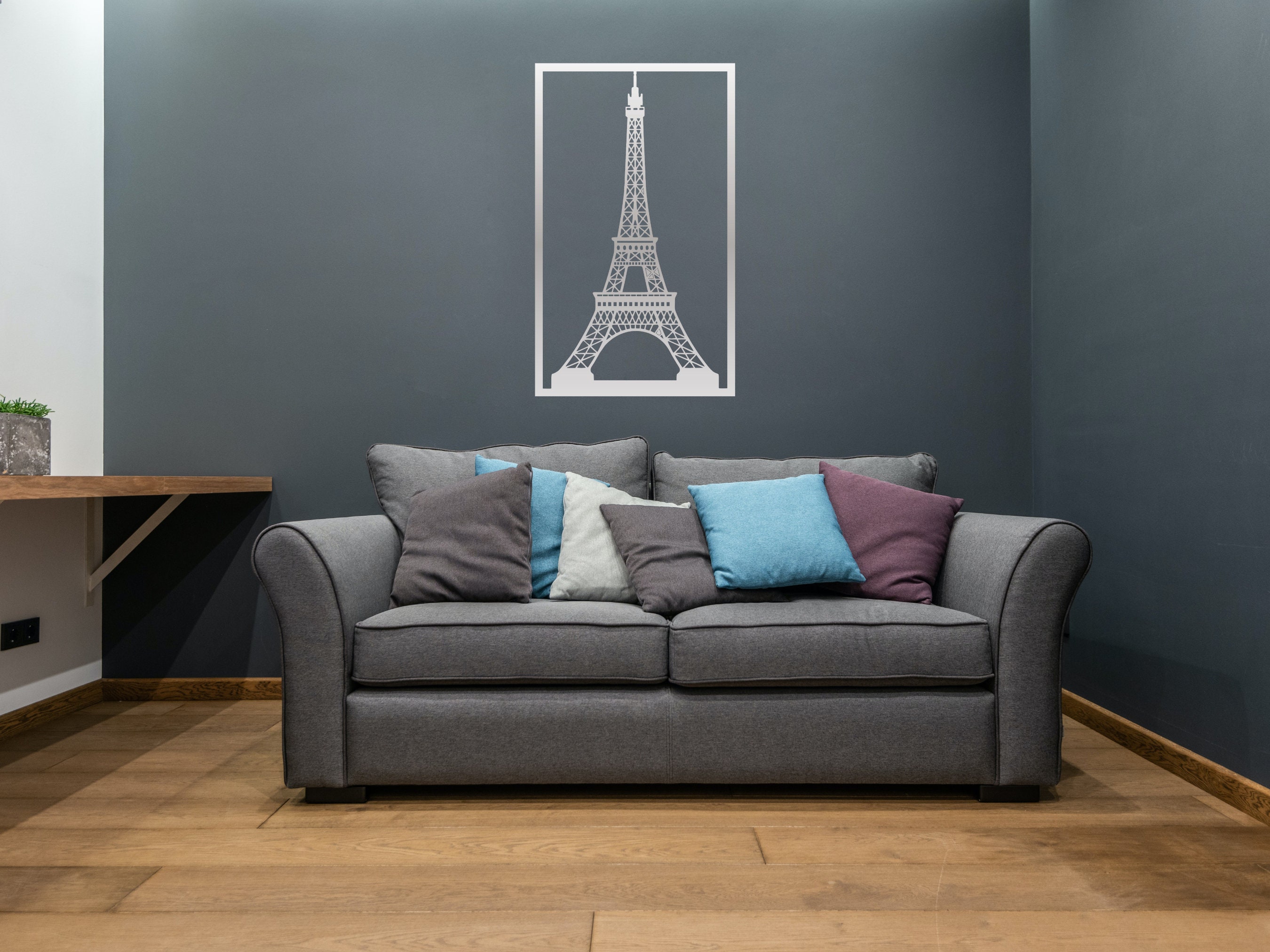 Metal Wall Art Eiffel Decor Metal Eiffel Tower Eiffel Sign - Etsy