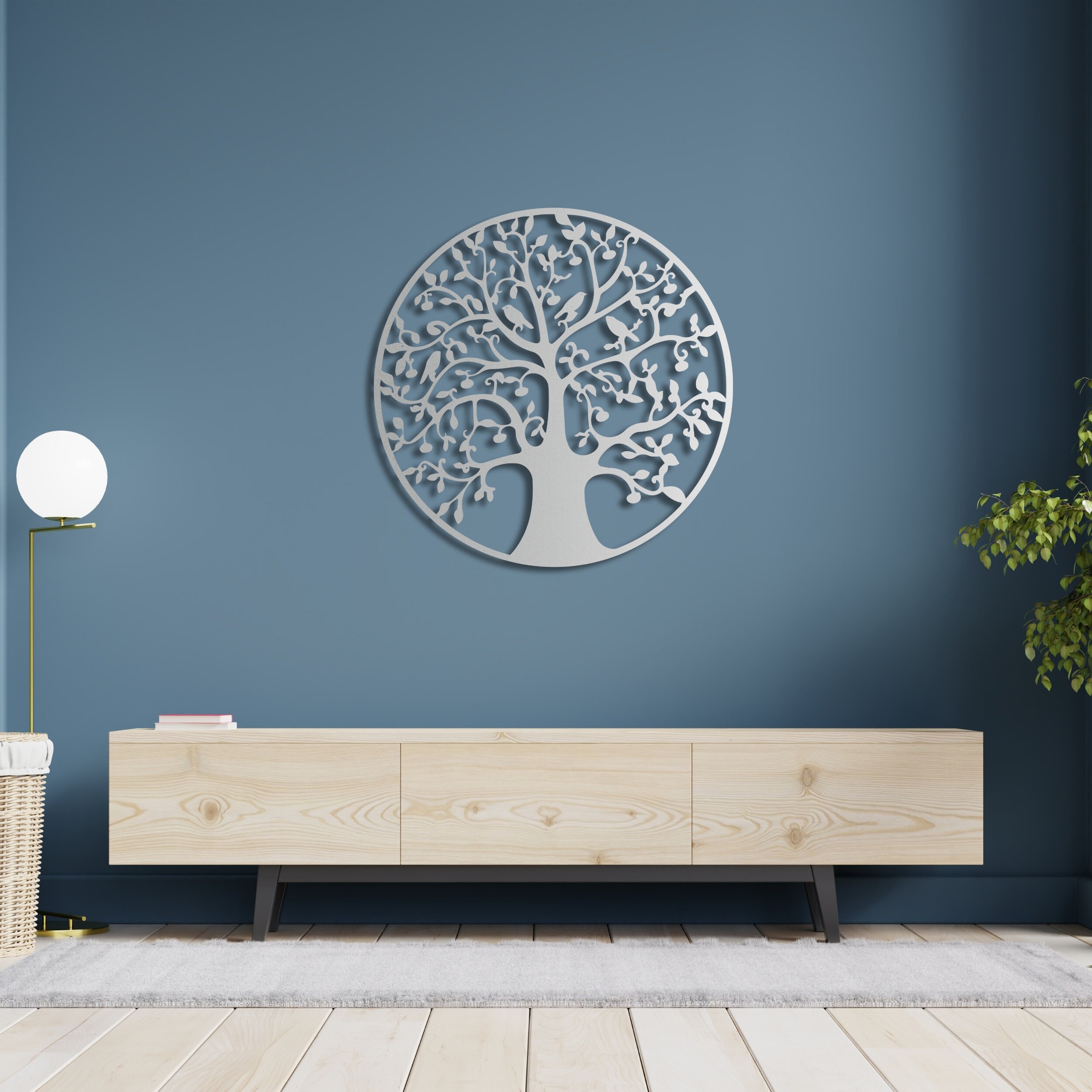 Family Tree Metal Wall Art Decor Custom Family Tree Metal - Etsy