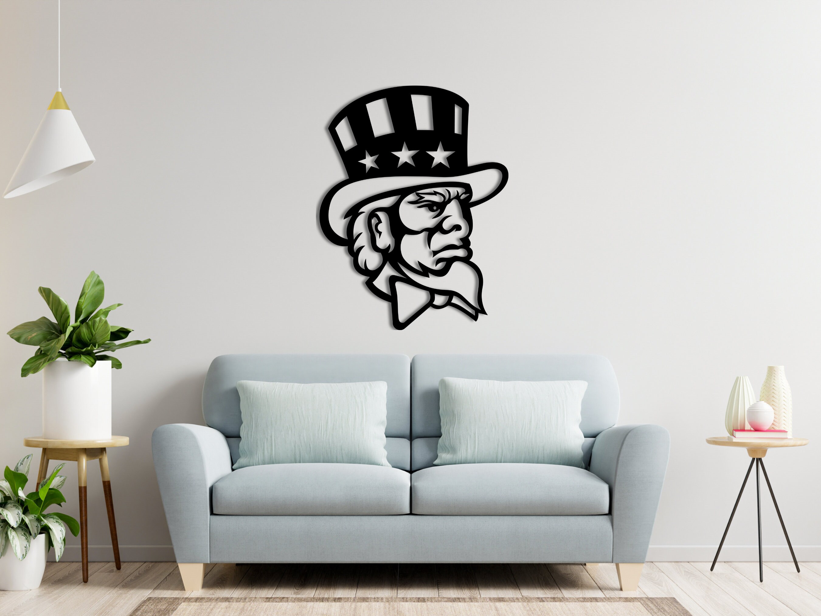 Abraham Lincoln Metal Art, Abraham Lincoln Wall Decor, Lincoln Portrait ...