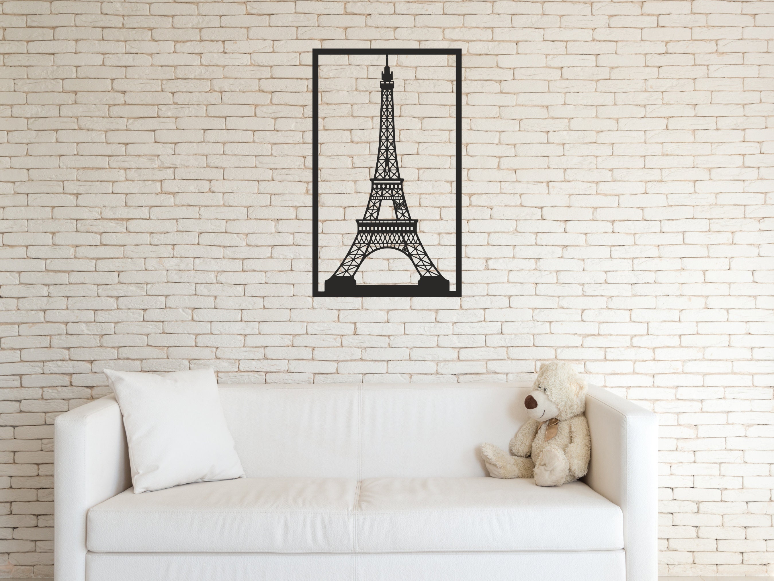 Metal Wall Art Eiffel Decor Metal Eiffel Tower Eiffel Sign - Etsy