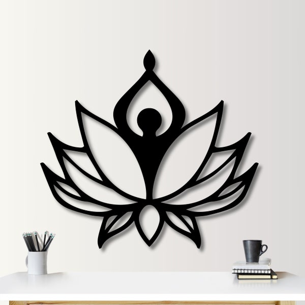 Lotus Metal Art - Etsy