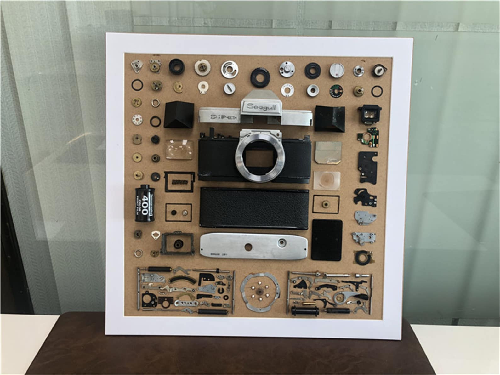 Camera Teardown Art Disassembled Camera With Frame Film - Etsy
