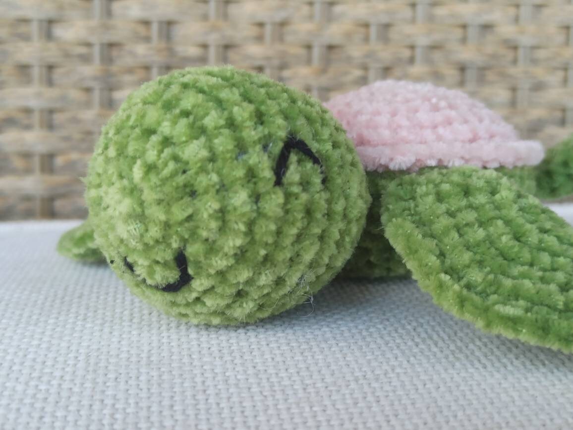 Tortuga Marina Crochet / Tortuga Amigurumi / Producto Terminado - Etsy