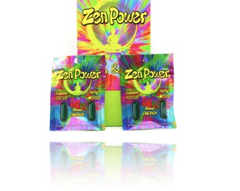 Zen Power Energy Shots - Etsy