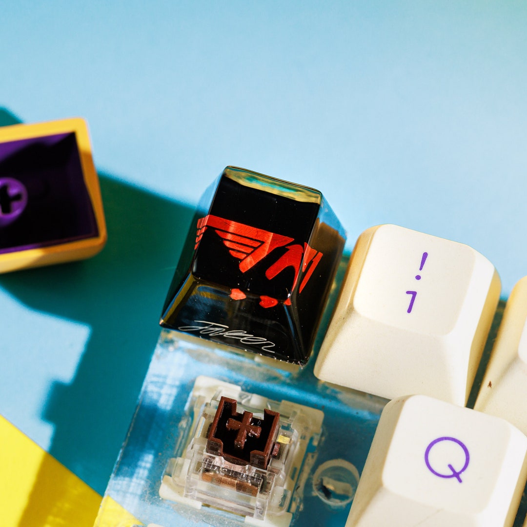 T1 Faker Artisan Keycap para teclado mecânico Coleção Matrix ESC Feito ...