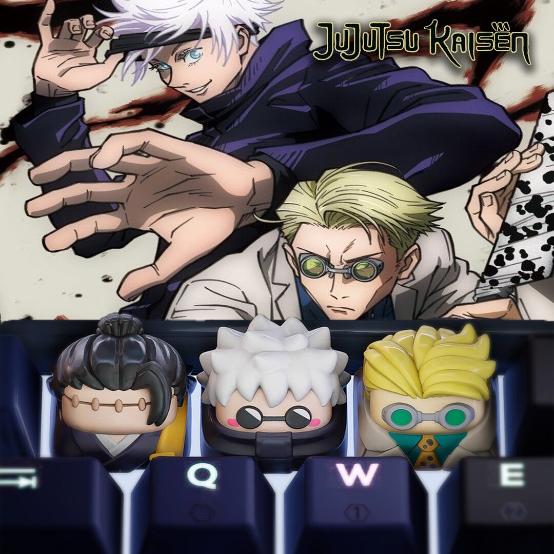 Anime Character Custom Keycap Cool Boy Artisan Keycap Cherry MX ...
