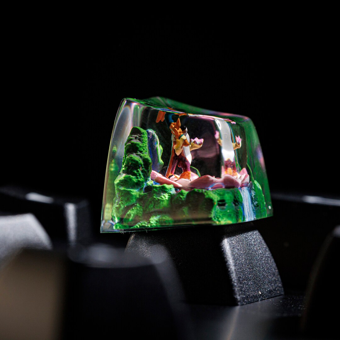 Jhin Artisan League of Legends Keycap for Mechanical Keyboard, LOL ...